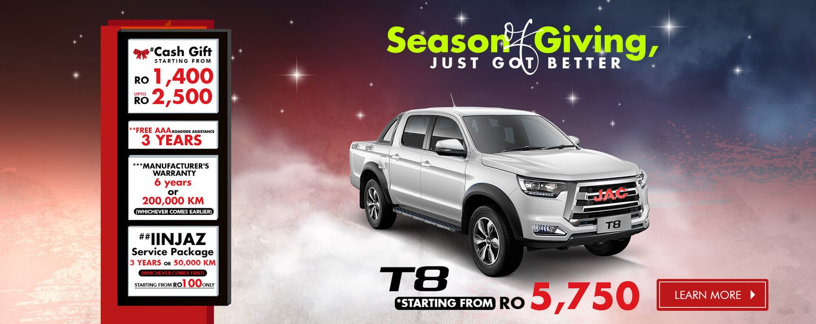Cars for Sale in Oman | JAC Motors Oman